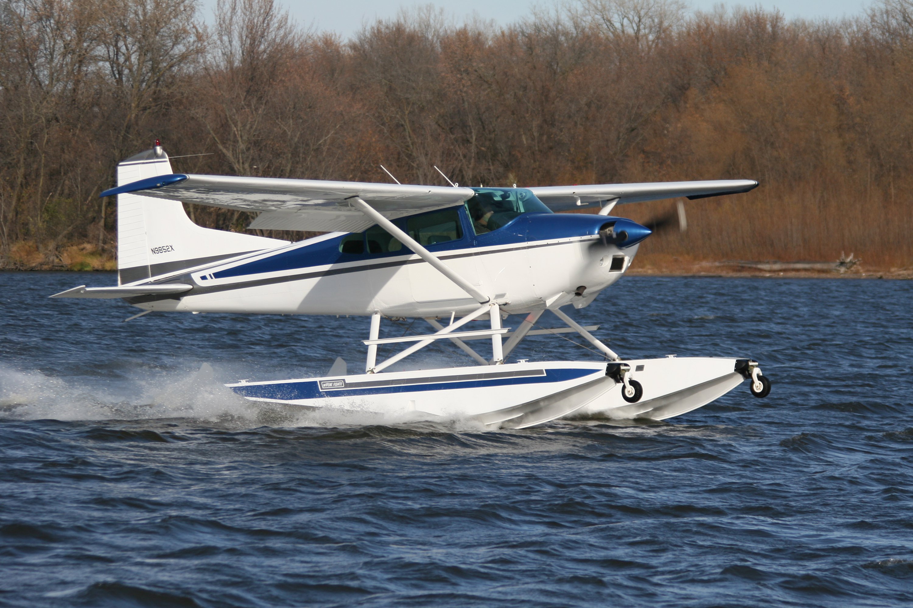 Cessna 185 Skywagon Floats, Mods, & Services | Wipaire, Inc.