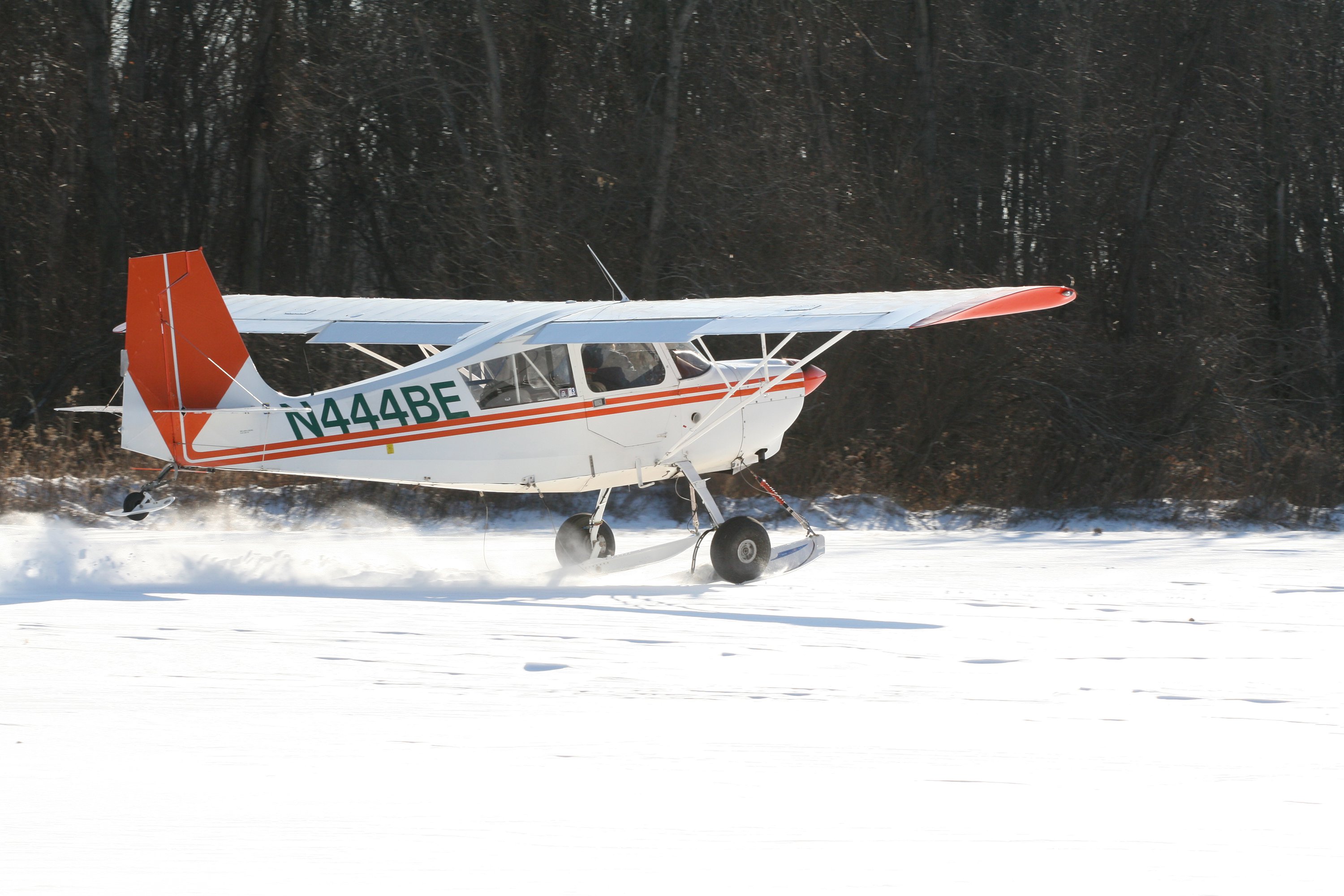 American Champion Scout 8GCBC Floats & Skis | Wipaire, Inc.