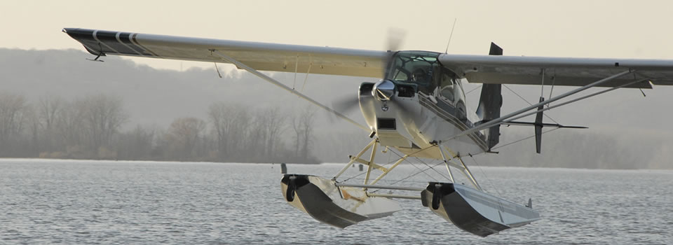 American Champion Scout 8GCBC Floats & Skis | Wipaire, Inc.