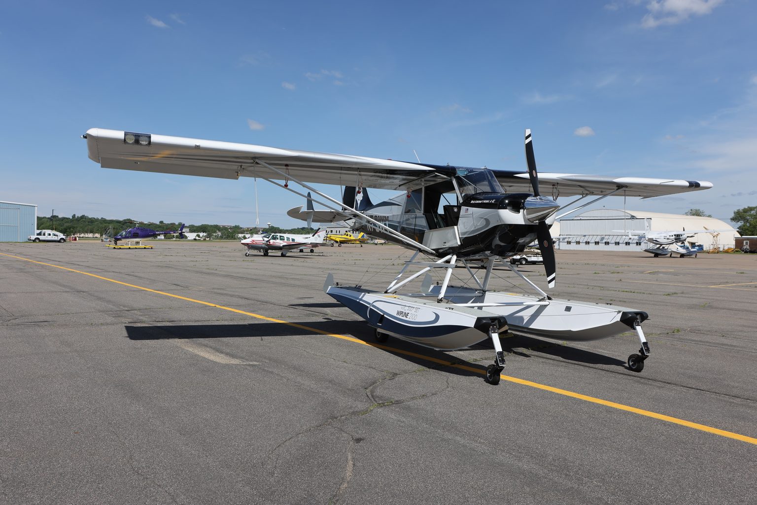 SOLD -2021 Amphibious Aviat Husky A-1C-180 | Wipaire : Wipaire